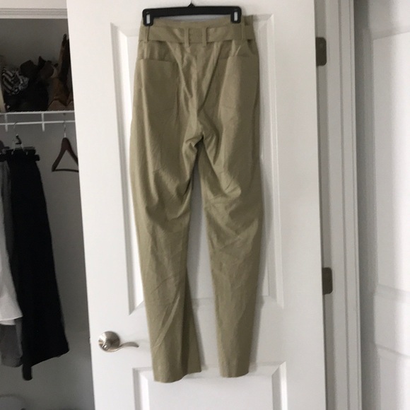 Etcetera | Pants & Jumpsuits | Khaki Tie Waist Pants | Poshmark